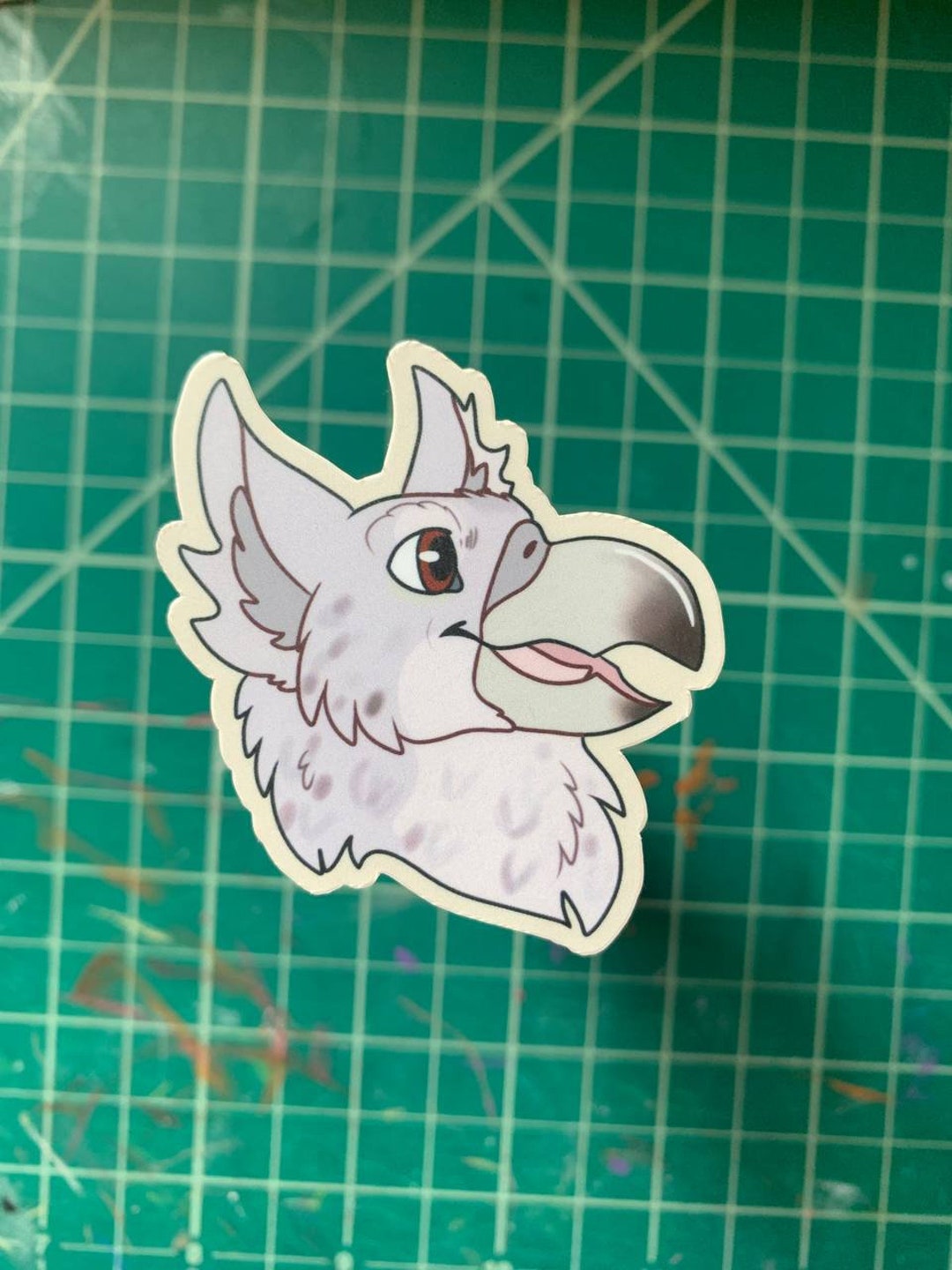 ISLE EXCLUSIVE Gryphon Vinyl Sticker - Etsy