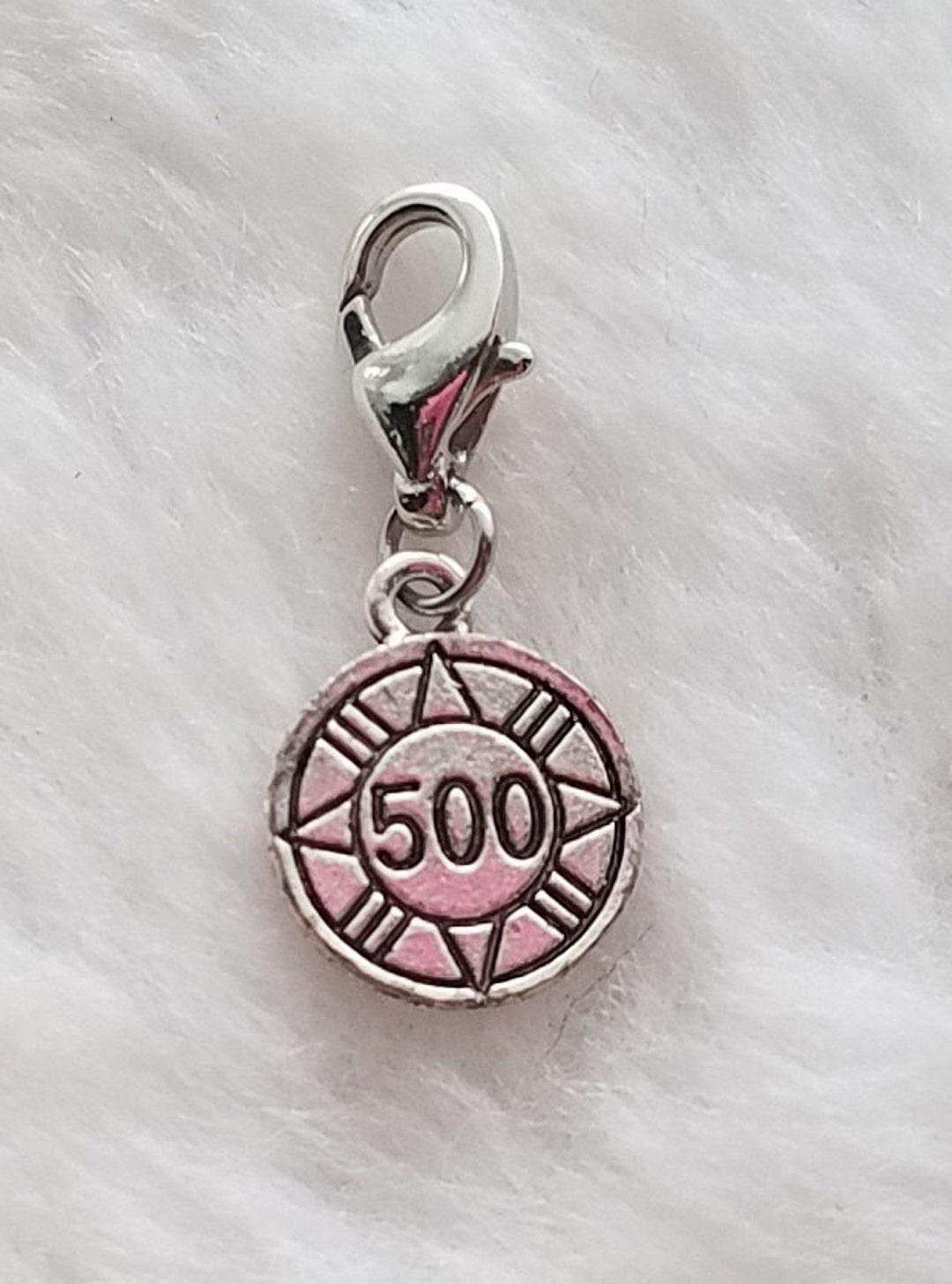 Poker Chip Charm Poker Charm Gambling Charm Las Vegas Charm Sterling ...