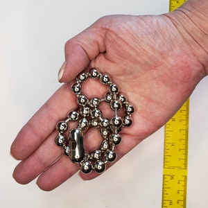 Large Ball Chains 18 Necklace Chains Pack of 6 Chains Ball Chain ...
