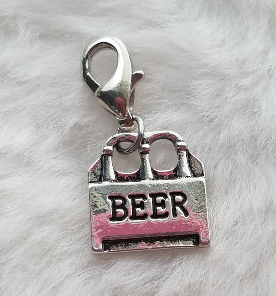 Beer Charm Six Pack Charm Beer Jewelry Brew Master Gift | Etsy