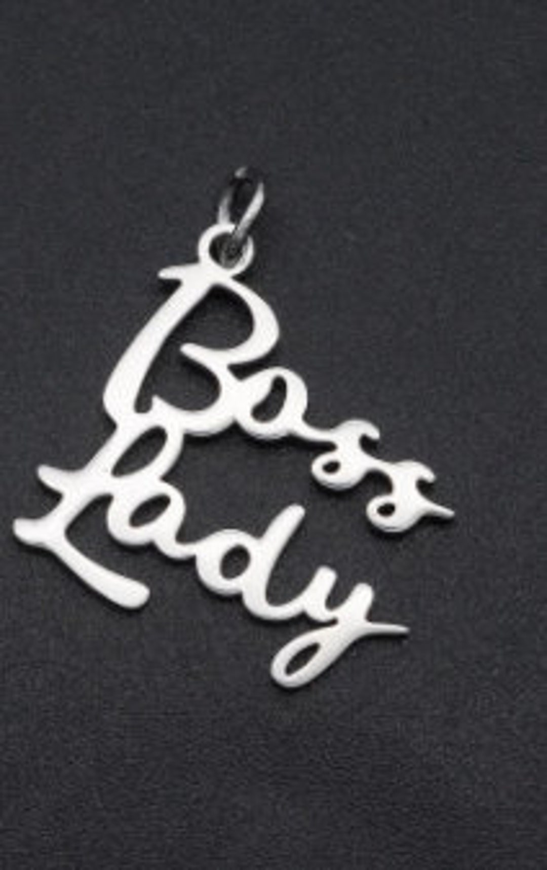 Boss Lady Charm Boss Lady Pendant Boss Lady Jewelry Gift for Boss Gift ...