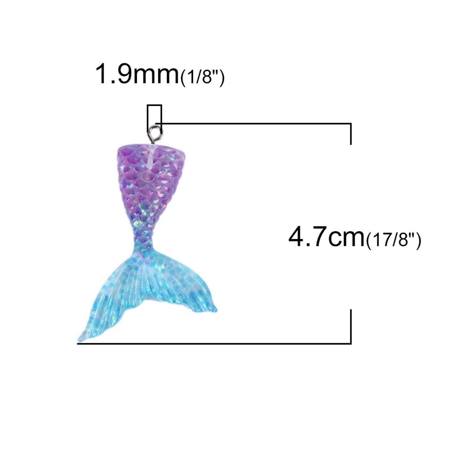 Mermaid Tail Pendant Mermaid Pendant Mermaid Jewelry | Etsy