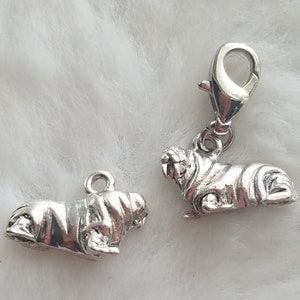 Walrus Charm Walrus Jewelry Sterling Silver Plated Pewter Marine ...