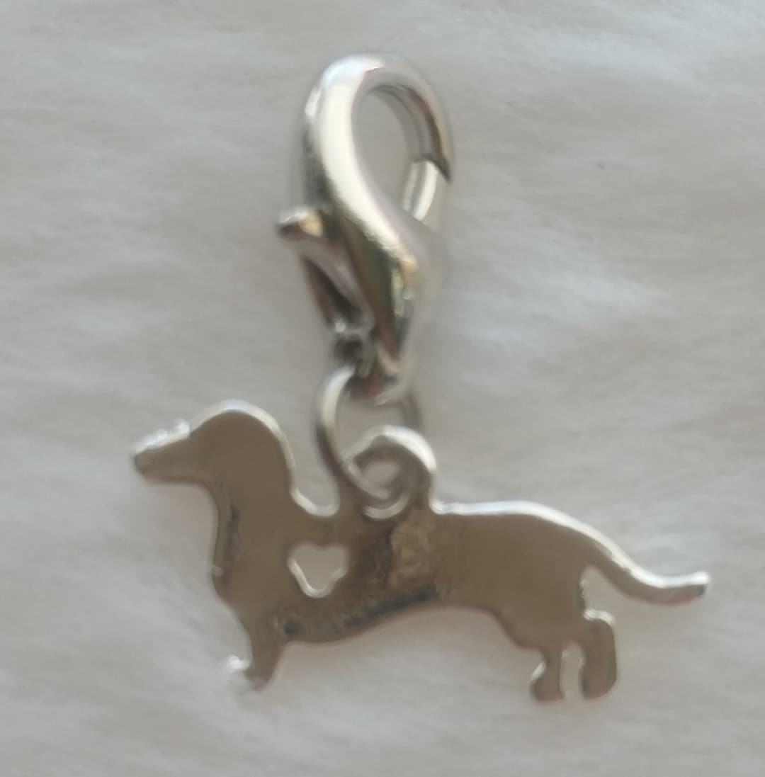 Charm teckel Bijoux teckel Amour de teckel Cadeau pour maman teckel ...