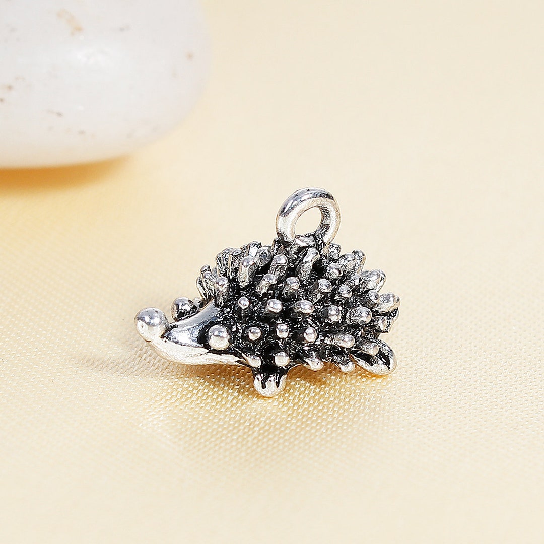 Hedgehog Charm Hedgehog Pendant Gift for Hedgehog Mom Hedgehog Owner ...