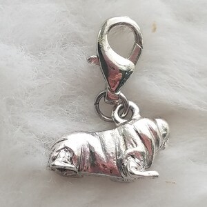 Walrus Charm Walrus Jewelry Sterling Silver Plated Pewter Marine ...