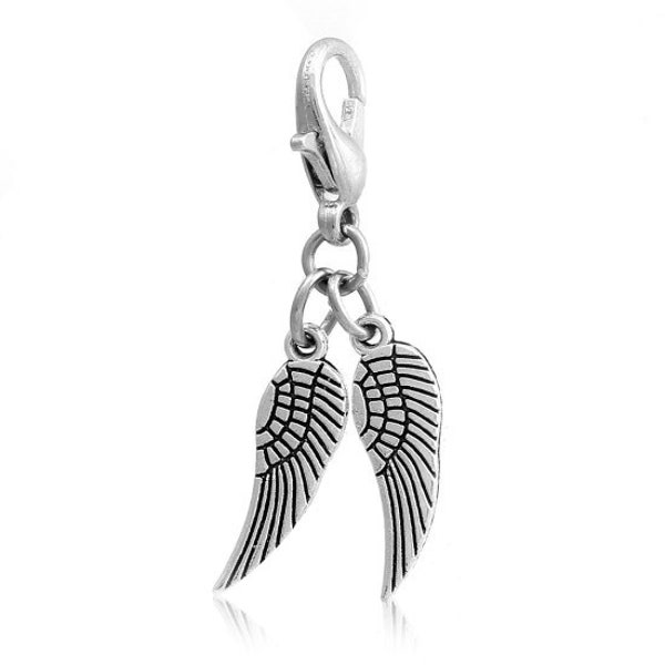 Angel Wing Charm - Etsy