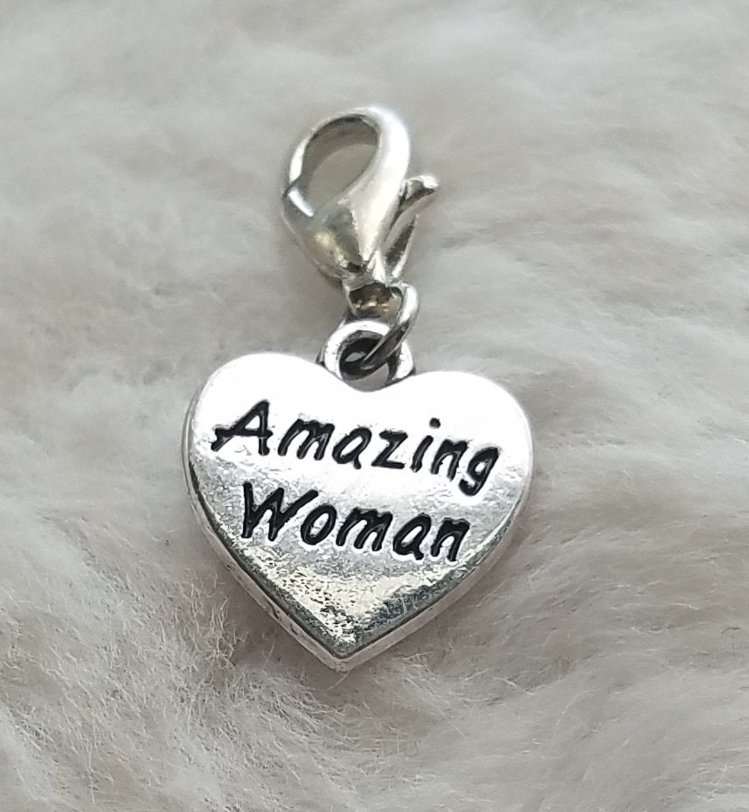 Amazing Woman Charm Amazing Woman Gift Best Friend Gift Boss Gift ...