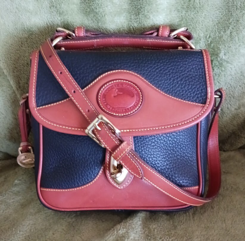 Vintage Dooney & Bourke AWL Square Carrier Messenger R703 - Etsy