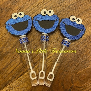 Monster Themed Bubble Wands,bubble Favors, Bubble Party Favor,monster ...