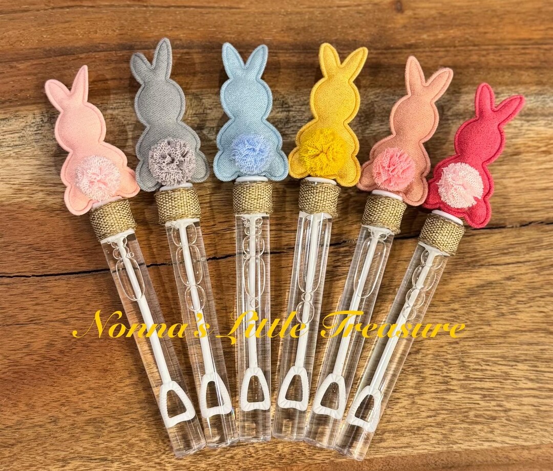 Some Bunny Bubble Wand Favor,bunny Party Favor,easter Bunny Bubble ...