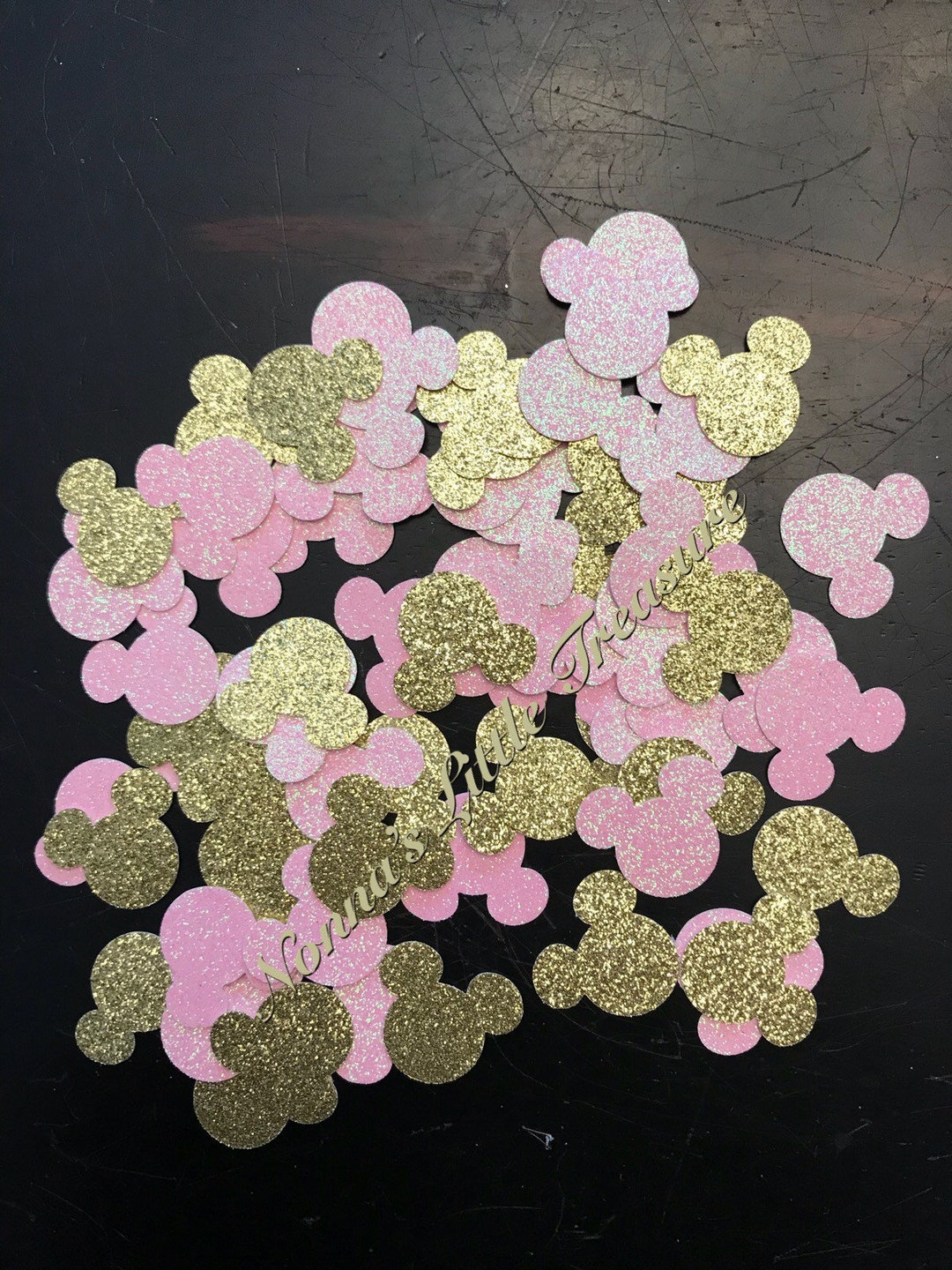 Minnie Mouse Confetti,pink and Gold Minnie Mouse Confetti,minnie Mouse ...