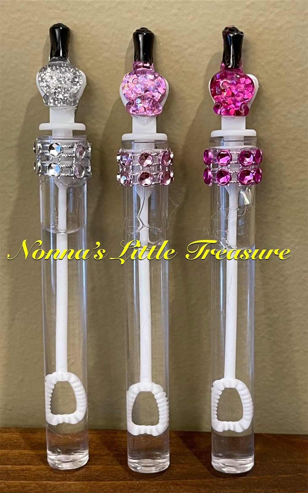 12 Spa Bubble Party Favor WandsMakeup Bubble FavorSpa Party | Etsy