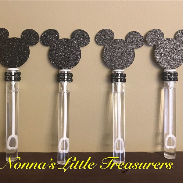 Mickey Mouse Bubble Wands - Etsy