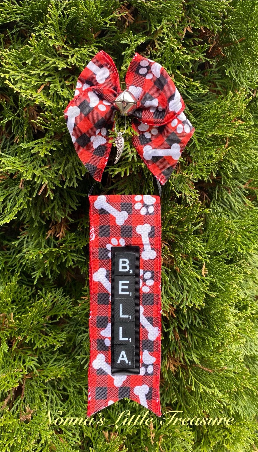 Pet Memorial Ornament,fur Baby Ornament,personalized Scrabble Tile ...