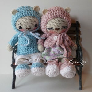 CAMERON. Bear Amigurumi Doll Crochet Pattern PDF - Etsy