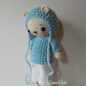 CAMERON. Bear - Amigurumi Doll Crochet Pattern PDF - Etsy