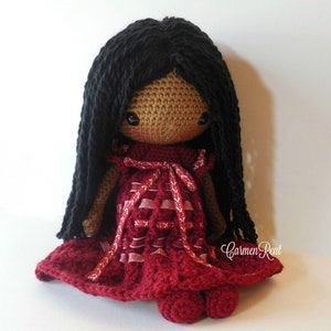 Angela- Amigurumi Doll Crochet Pattern PDF - Etsy
