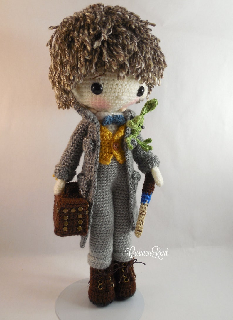 Newt-amigurumi Doll Crochet Pattern - Etsy