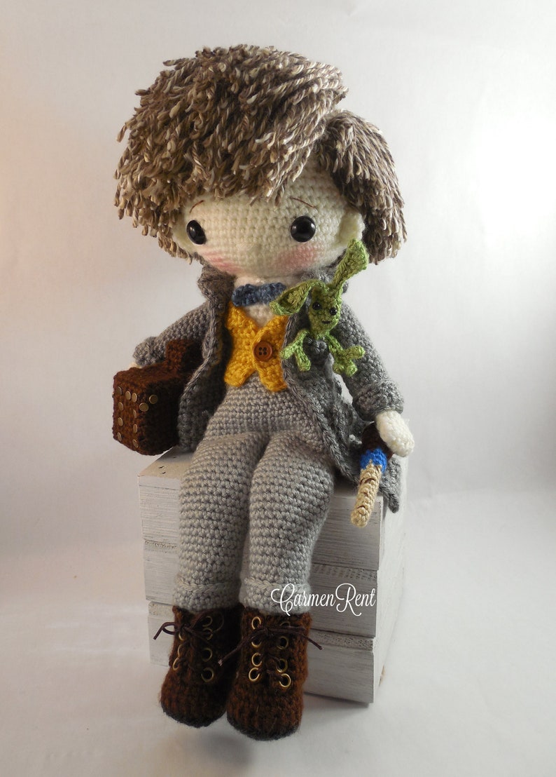 Newt-amigurumi Doll Crochet Pattern - Etsy