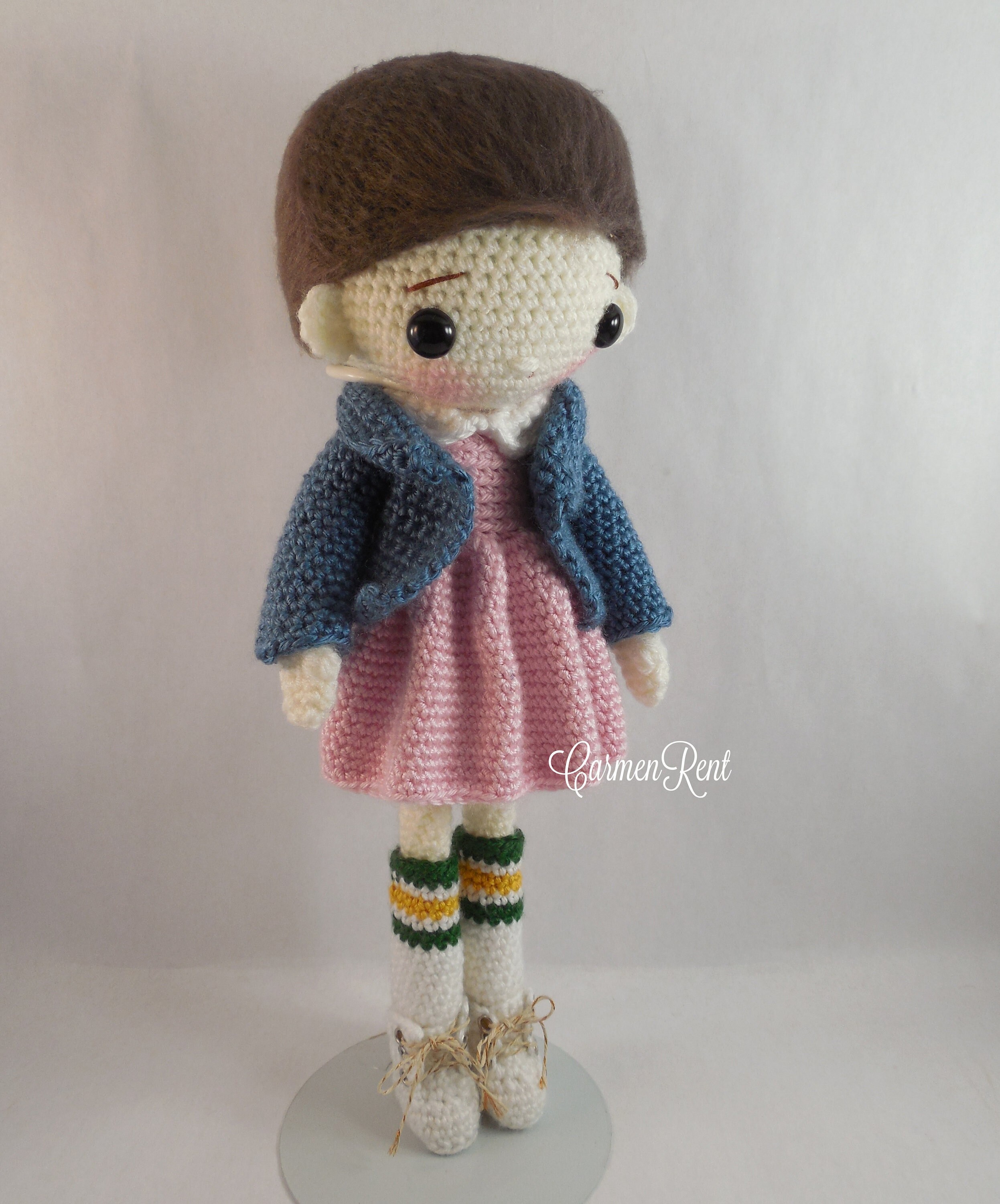 Eleven - Amigurumi Doll Crochet Pattern PDF. Removable Clothes. - Etsy