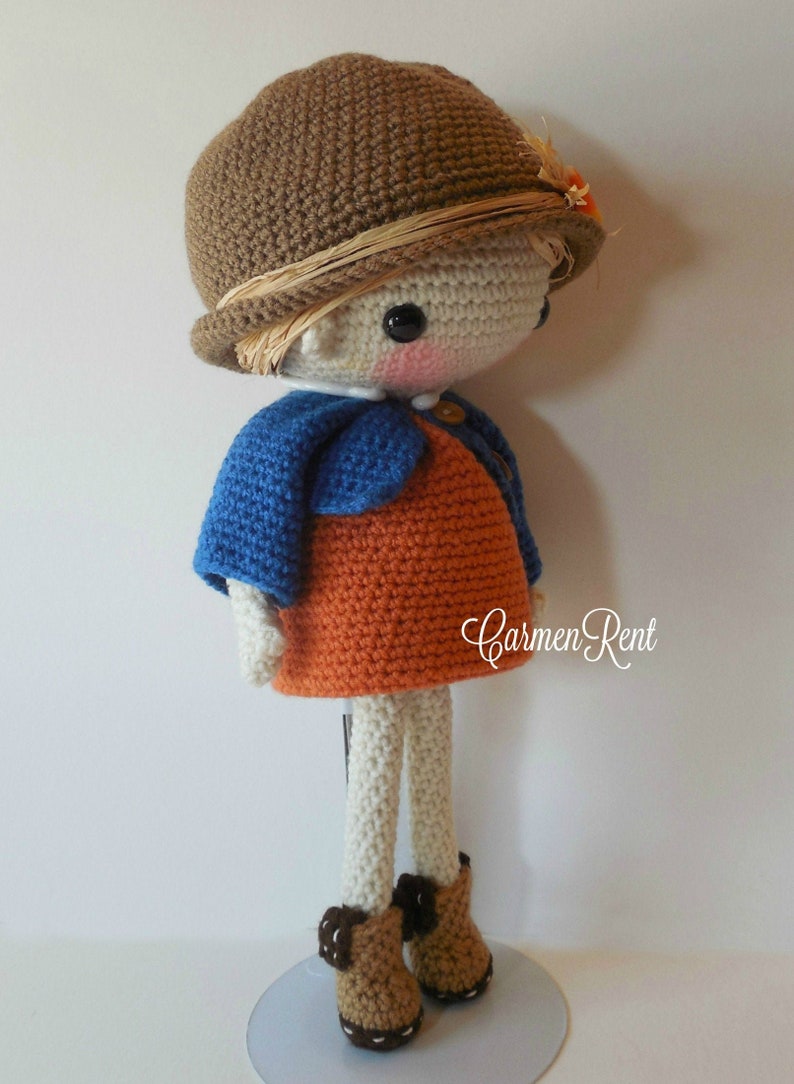 Pumpkin Jones Amigurumi Doll Crochet Pattern PDF | Etsy