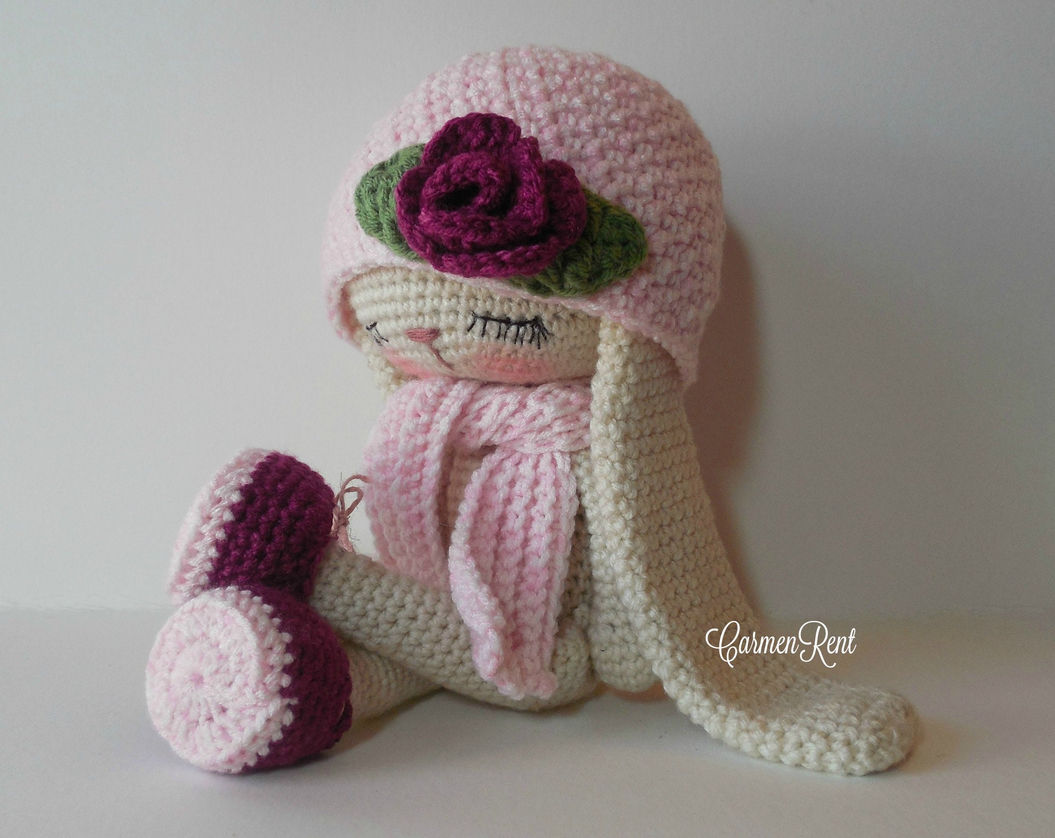 Cici and Robert. Bunny - Amigurumi Doll Crochet Pattern PDF - Etsy