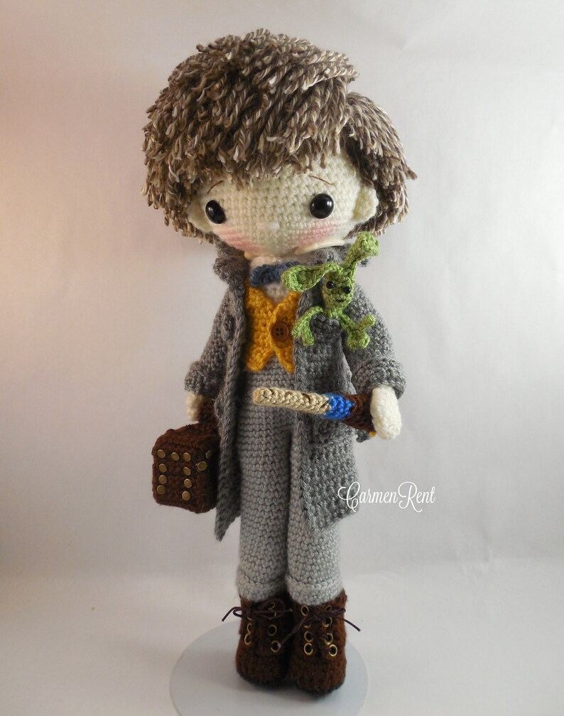 Newt-amigurumi Doll Crochet Pattern - Etsy