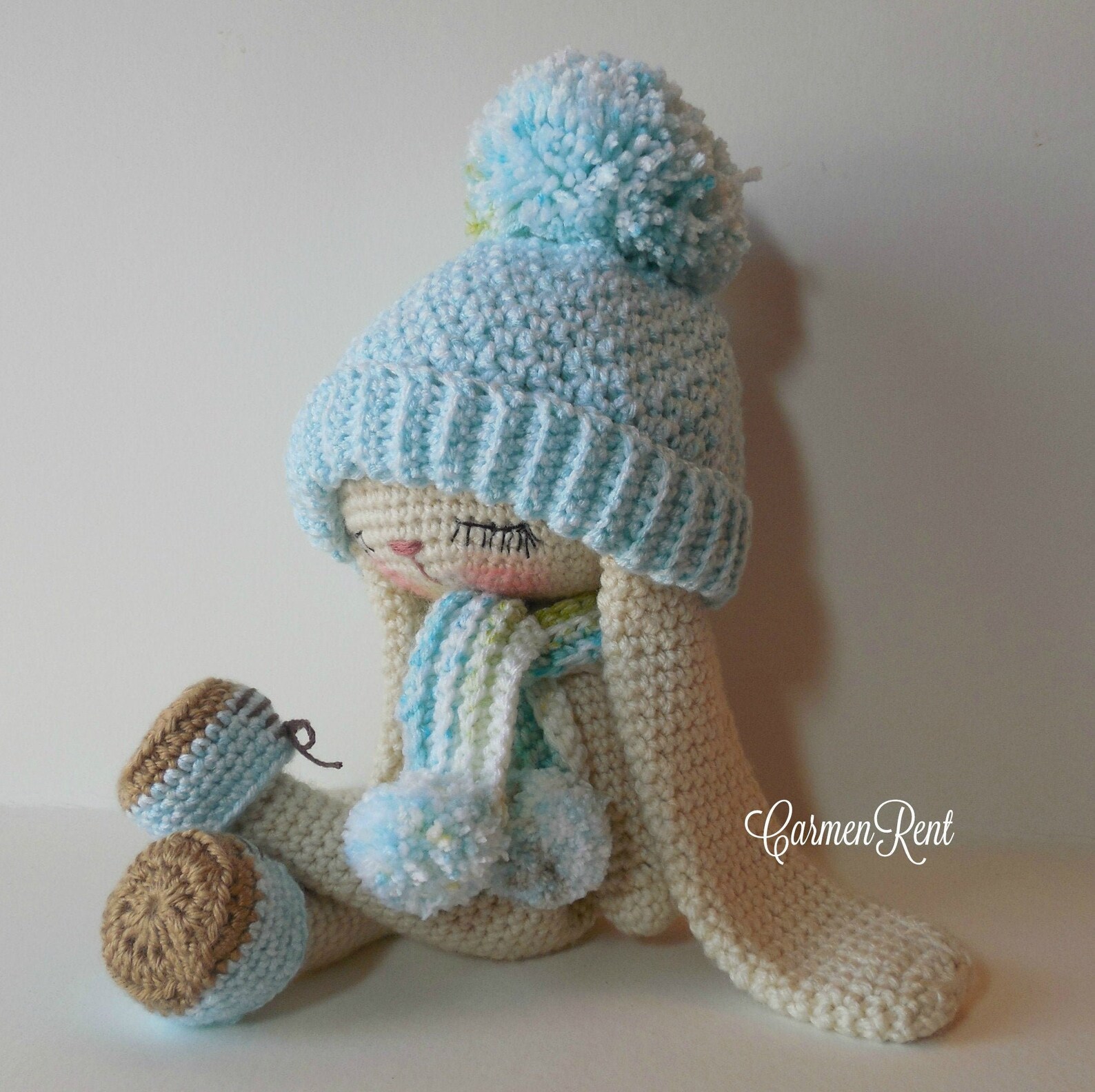 Cici and Robert. Bunny - Amigurumi Doll Crochet Pattern PDF - Etsy