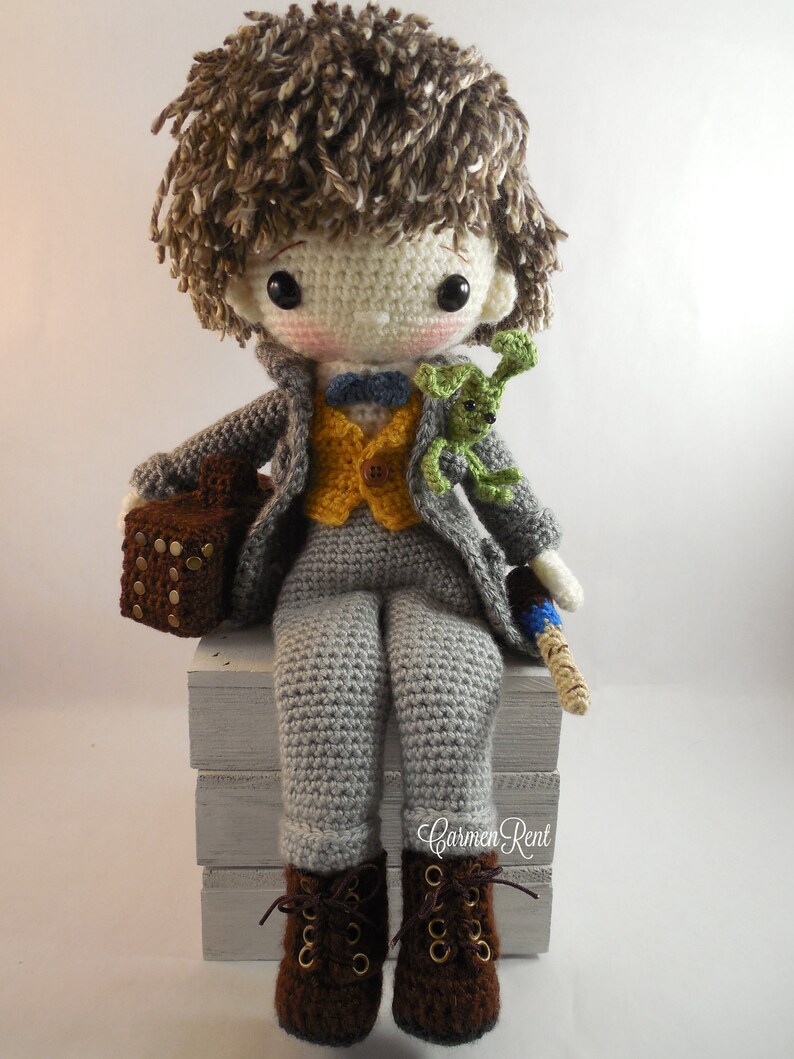 Newt-amigurumi Doll Crochet Pattern - Etsy
