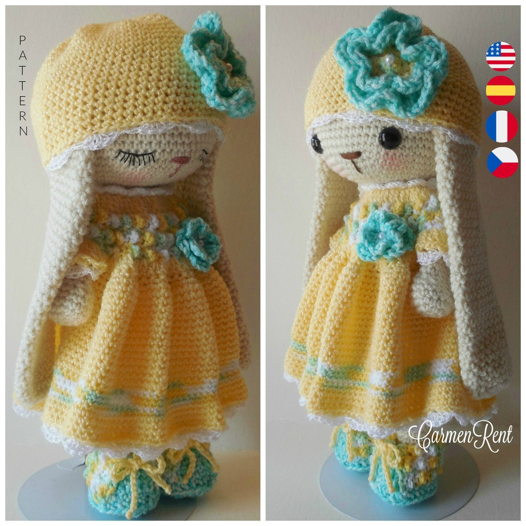 Pattern-(only CLOTHES) for Penelope Bunny, Adele, Cameron, Cici and ...