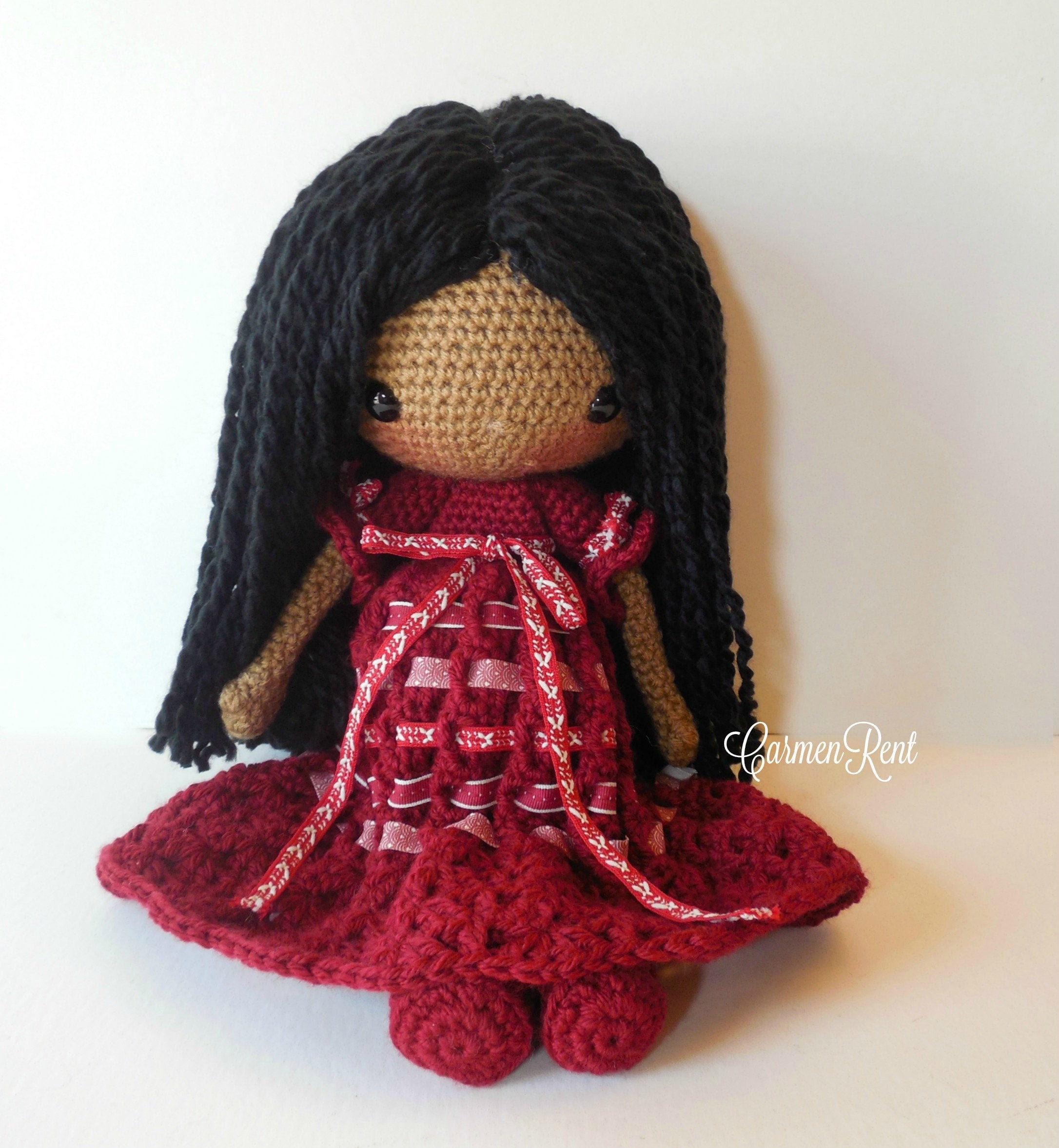 Angela- Amigurumi Doll Crochet Pattern PDF - Etsy