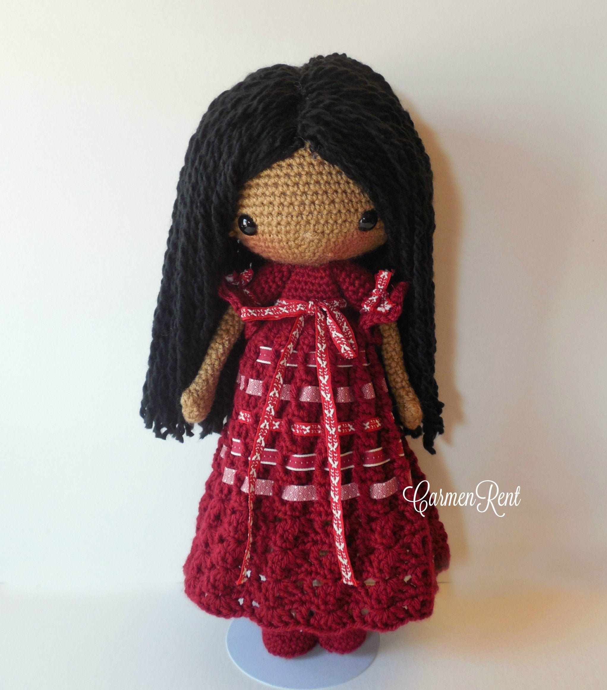 Angela- Amigurumi Doll Crochet Pattern PDF - Etsy