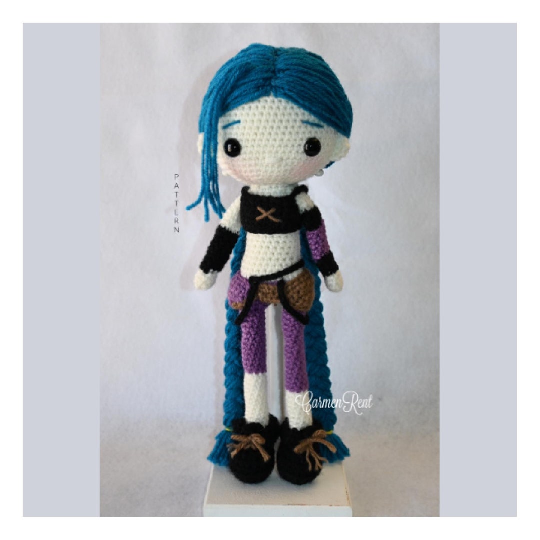 Jinx-amigurumi Doll Crochet Pattern - Etsy