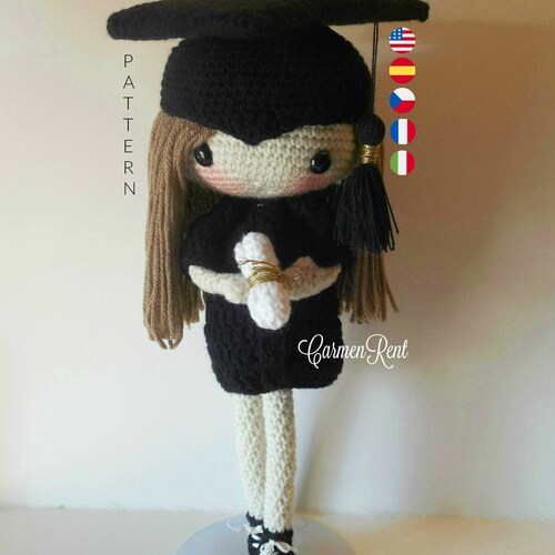 Icelyn Winter Doll With Cape Crochet Pattern amigurumi Doll - Etsy