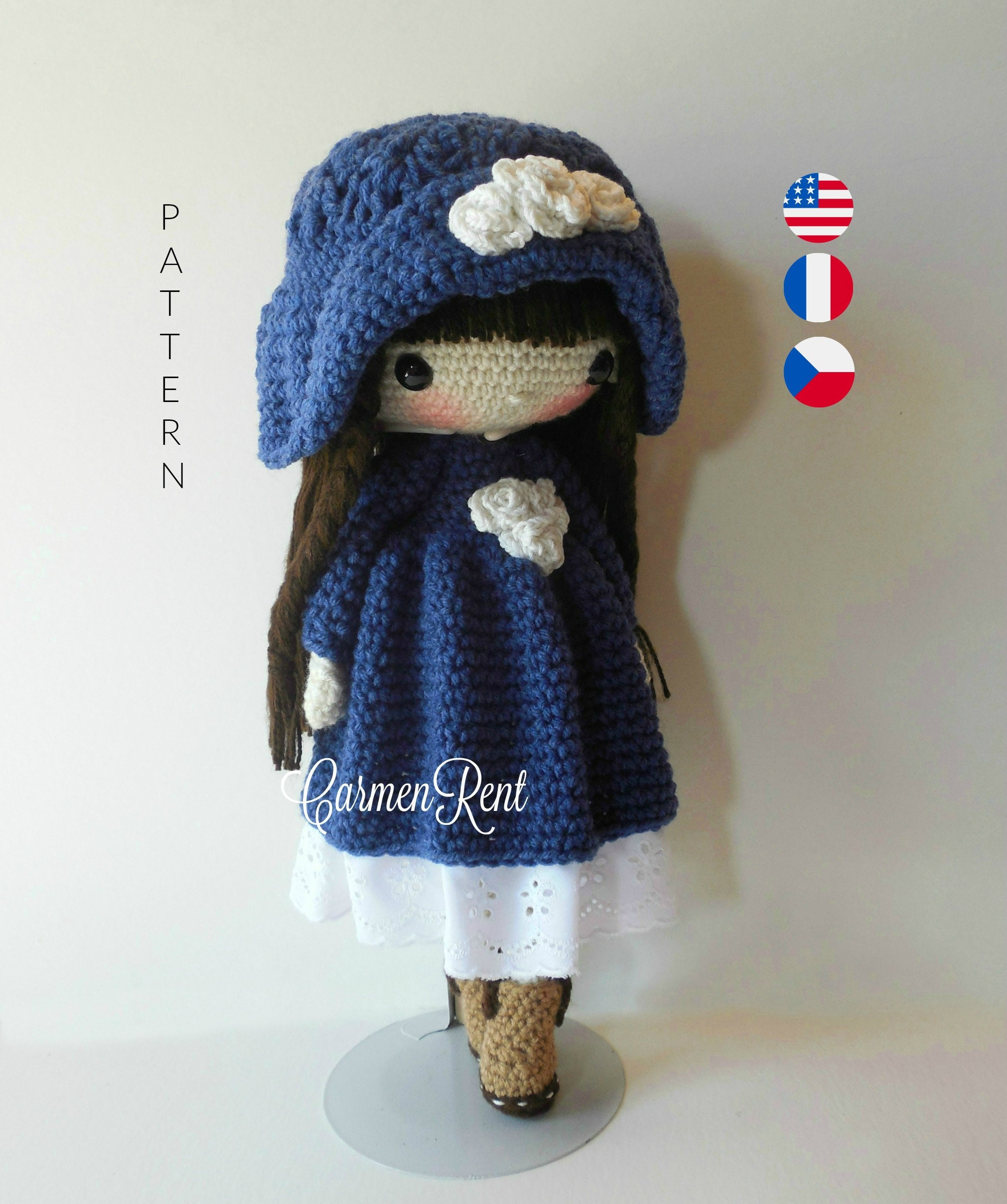 Matilda - Amigurumi Doll Crochet Pattern PDF - Etsy