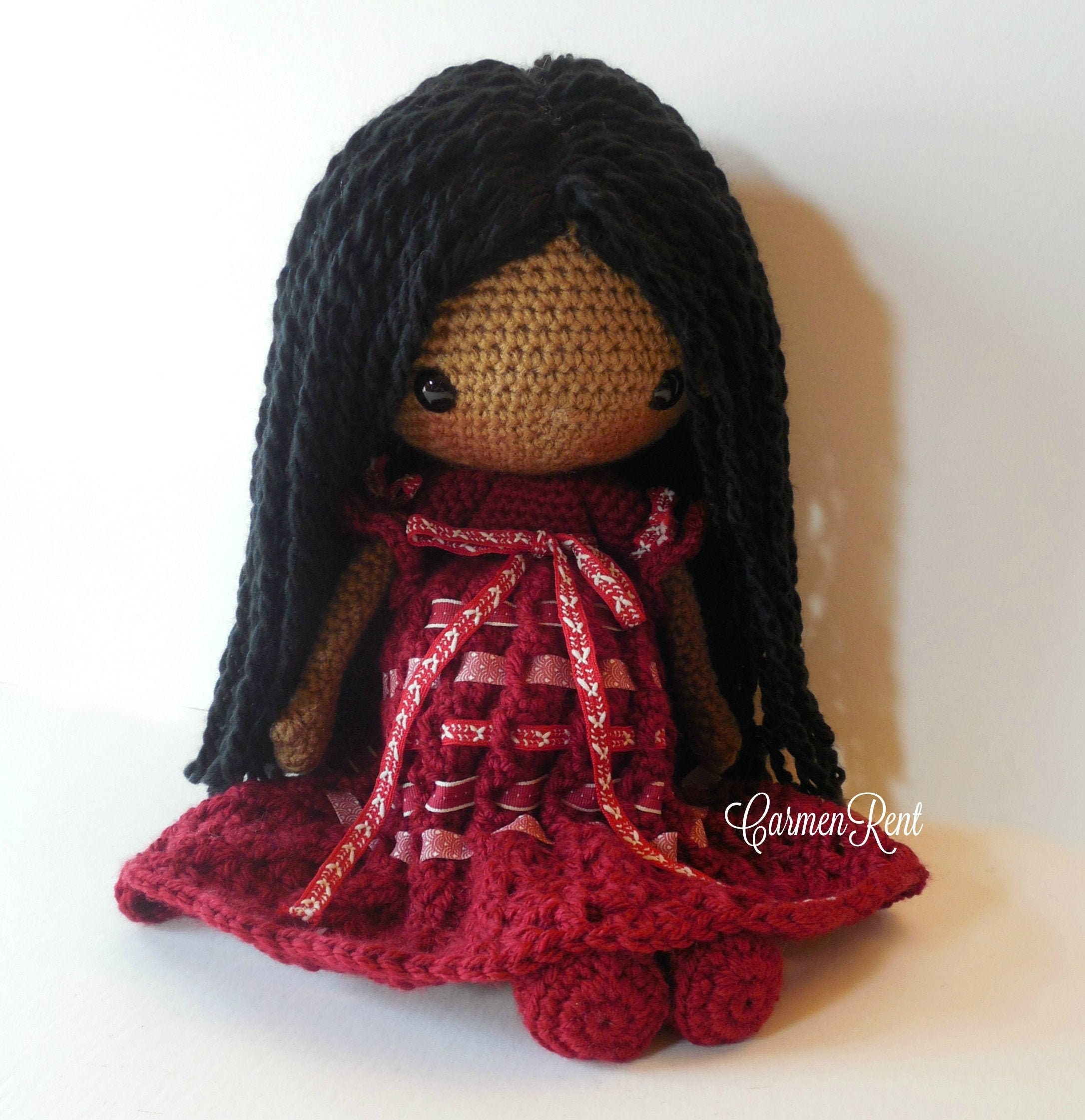 Angela- Amigurumi Doll Crochet Pattern PDF - Etsy