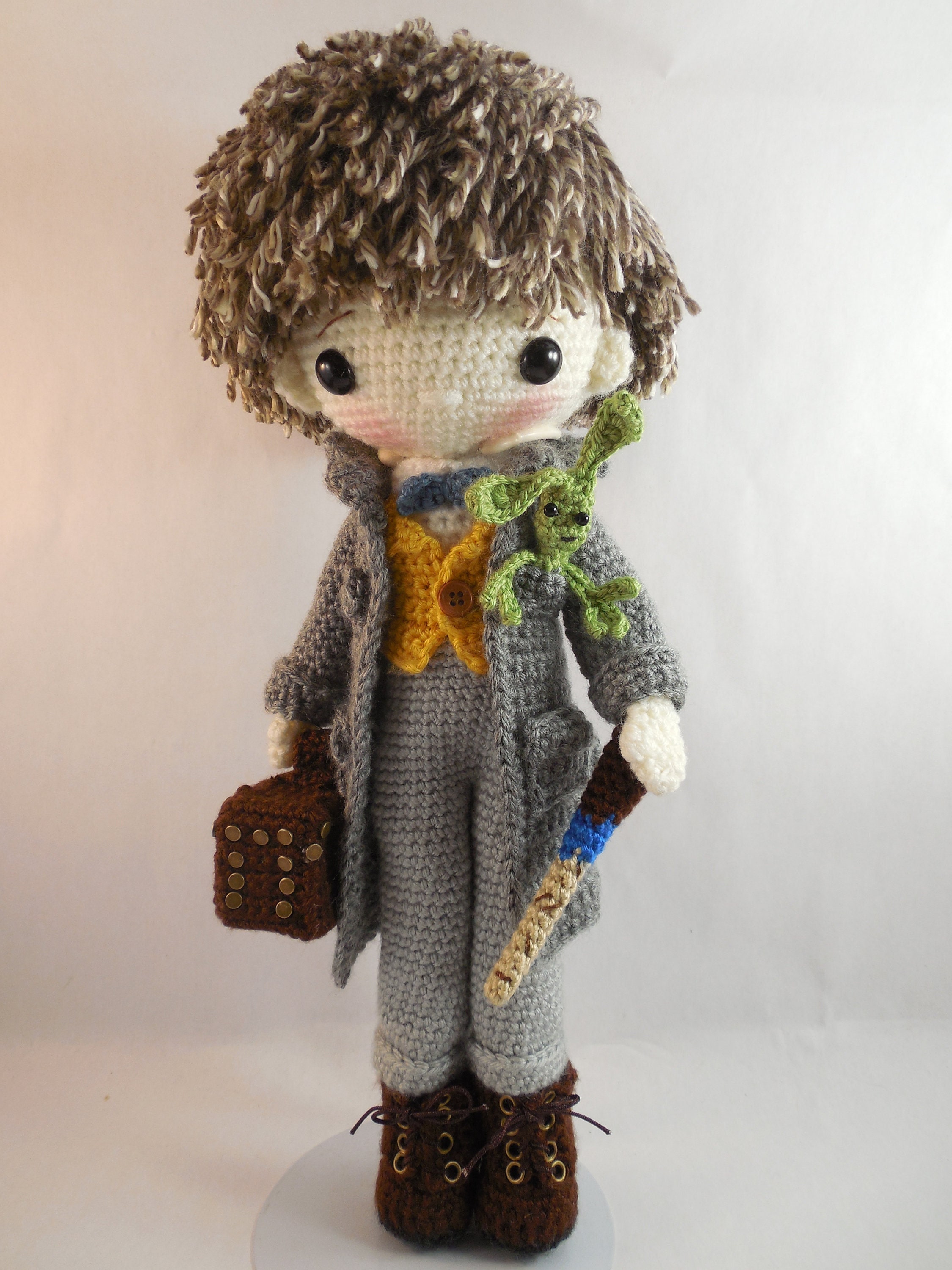 Newt-amigurumi Doll Crochet Pattern - Etsy Australia