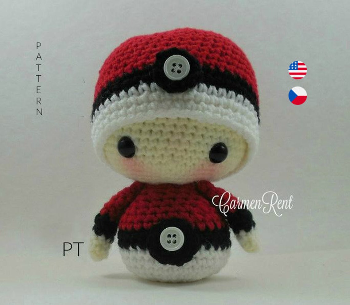 PT (5 1/2 Inches) Chibi Collection. Amigurumi Doll Crochet Pattern - Etsy