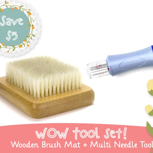 Needle Felting Tool and Mat - Etsy