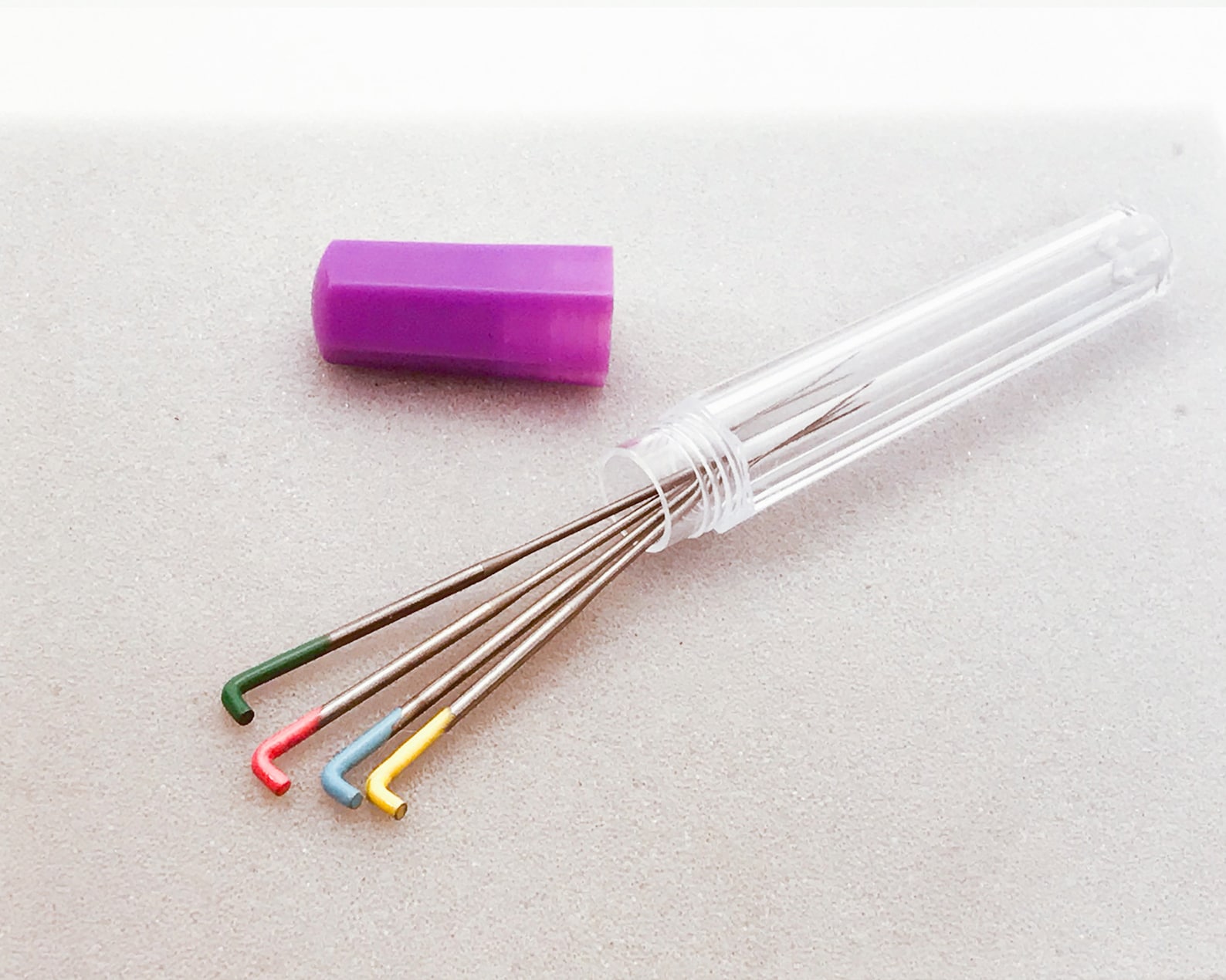 Felting Needles Complete Set W/ Storage Case, Color-coded - Gauge 36 ...