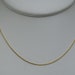 10K Solid Gold 14 Inches Box Baby Chain - Etsy