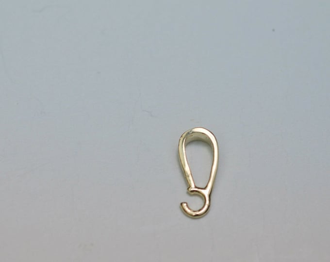 14K Gold Small Size Bail - Etsy