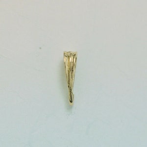 10K Solid Gold Small Size Bail - Etsy