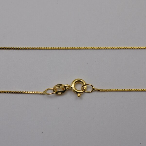 16 Inch Box Chain - Etsy