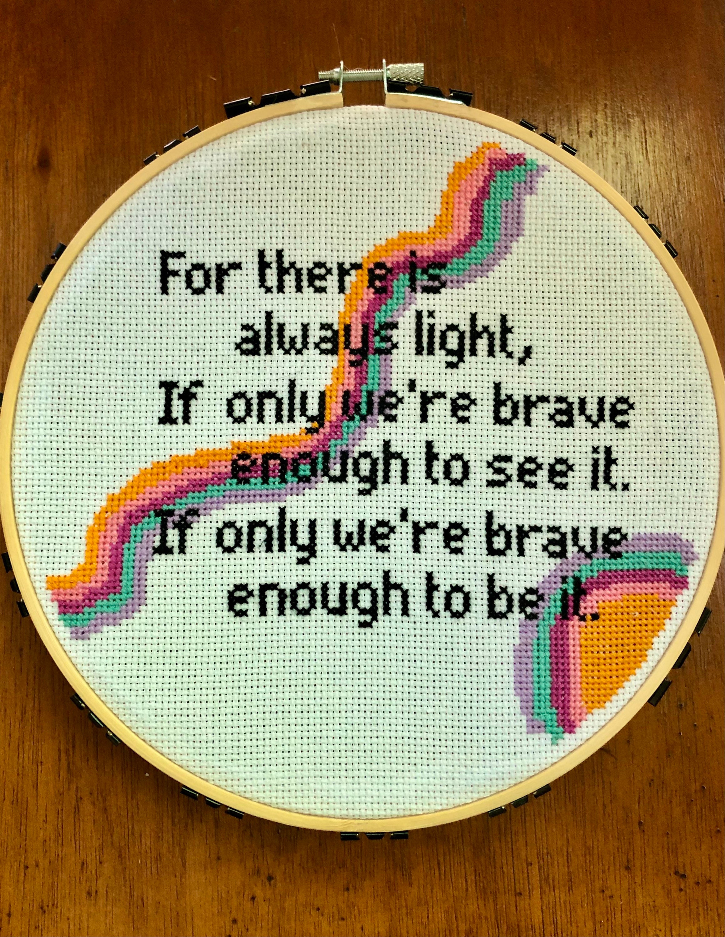 Cross Stitch Pattern the Hill We Climb Amanda Gorman - Etsy Singapore