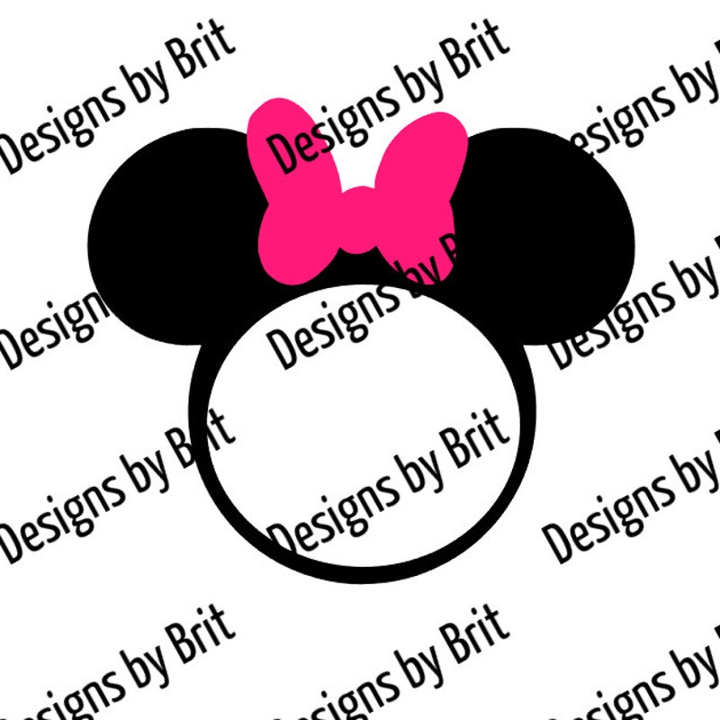 Minnie Mouse Border - Etsy