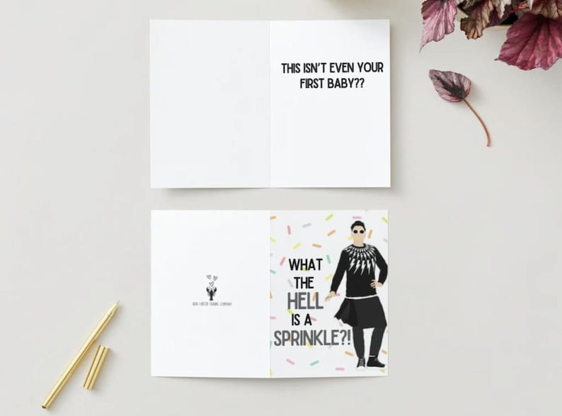 Baby Sprinkle David Rose Schitts Creek Card | Funny Card | Printable ...