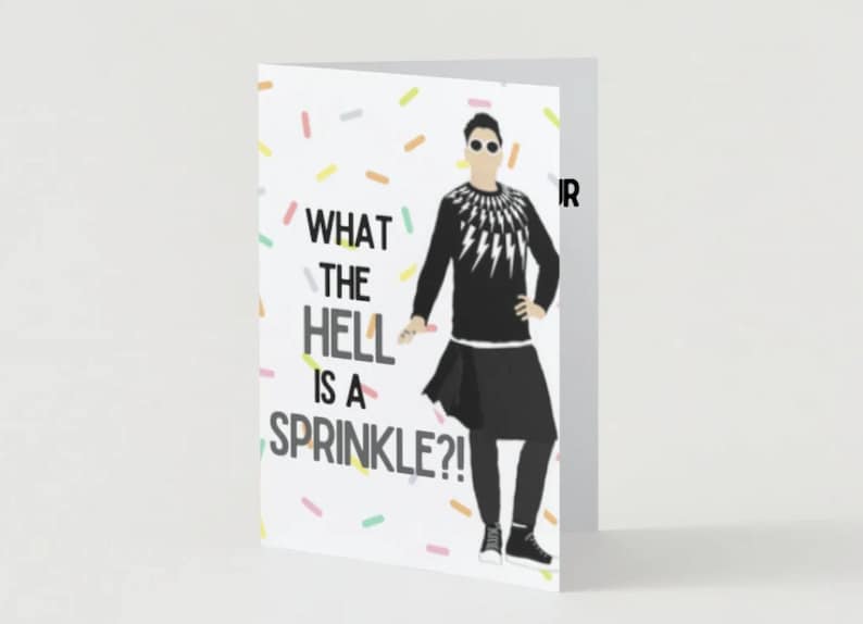 Baby Sprinkle David Rose Schitts Creek Card | Funny Card | Printable ...