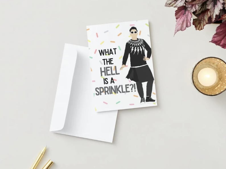 Baby Sprinkle David Rose Schitts Creek Card | Funny Card | Printable ...
